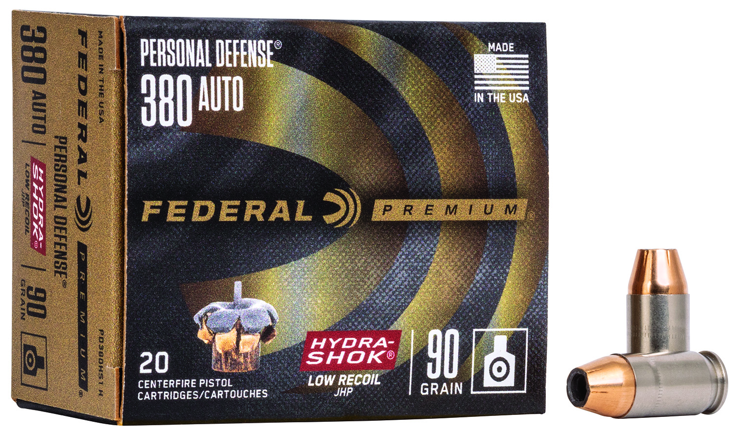 Federal Hydra-Shok 380 ACP - Guns N Gear
