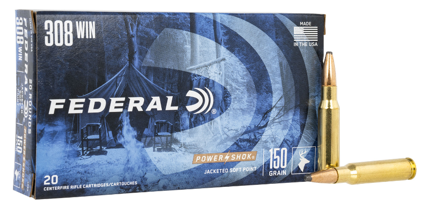 Federal Power-Shok 308 Win 150GR - Guns N Gear
